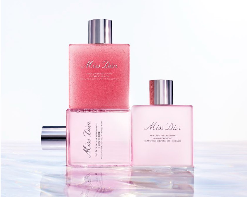 ミス ディオールから、優しいローズが香る新たなボディ ケア3種が発売 心ときめくバスタイムを | esthete