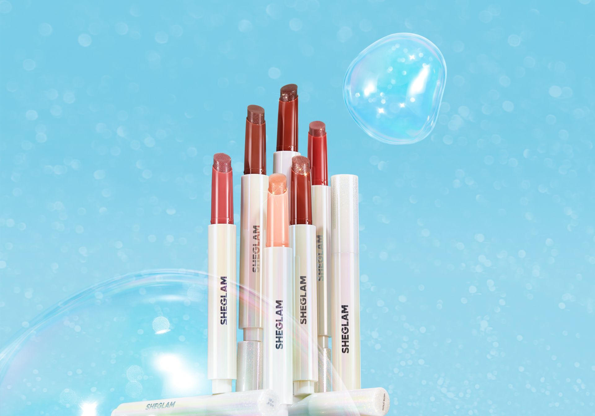 SHEGLAMのベストセラー「リッププランパー」に夏の新作カラー6色 シマーな質感でクリアな発色 | esthete